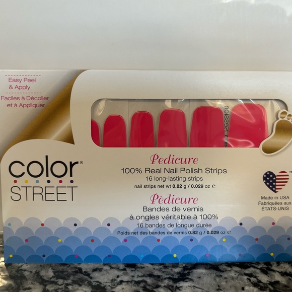 Color Street | Makeup | New Color Street Watermelon Session Pedicure ...